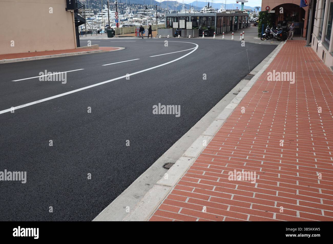 Formula 1 route grand prix Area from Monaco Stock Photo - Alamy
