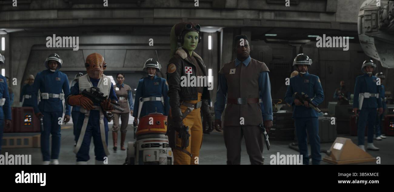 Ahsoka (2023)Lieutenant Beyta (Dawn Dininger), Chopper, Hera Syndulla ...