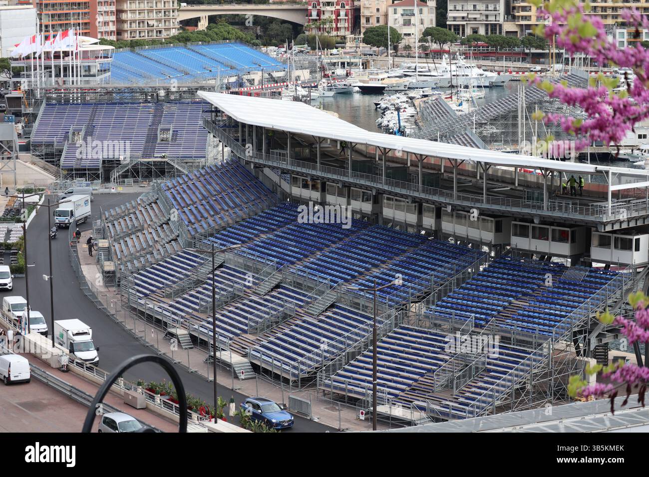 Formula 1 route grand prix Area from Monaco Stock Photo - Alamy