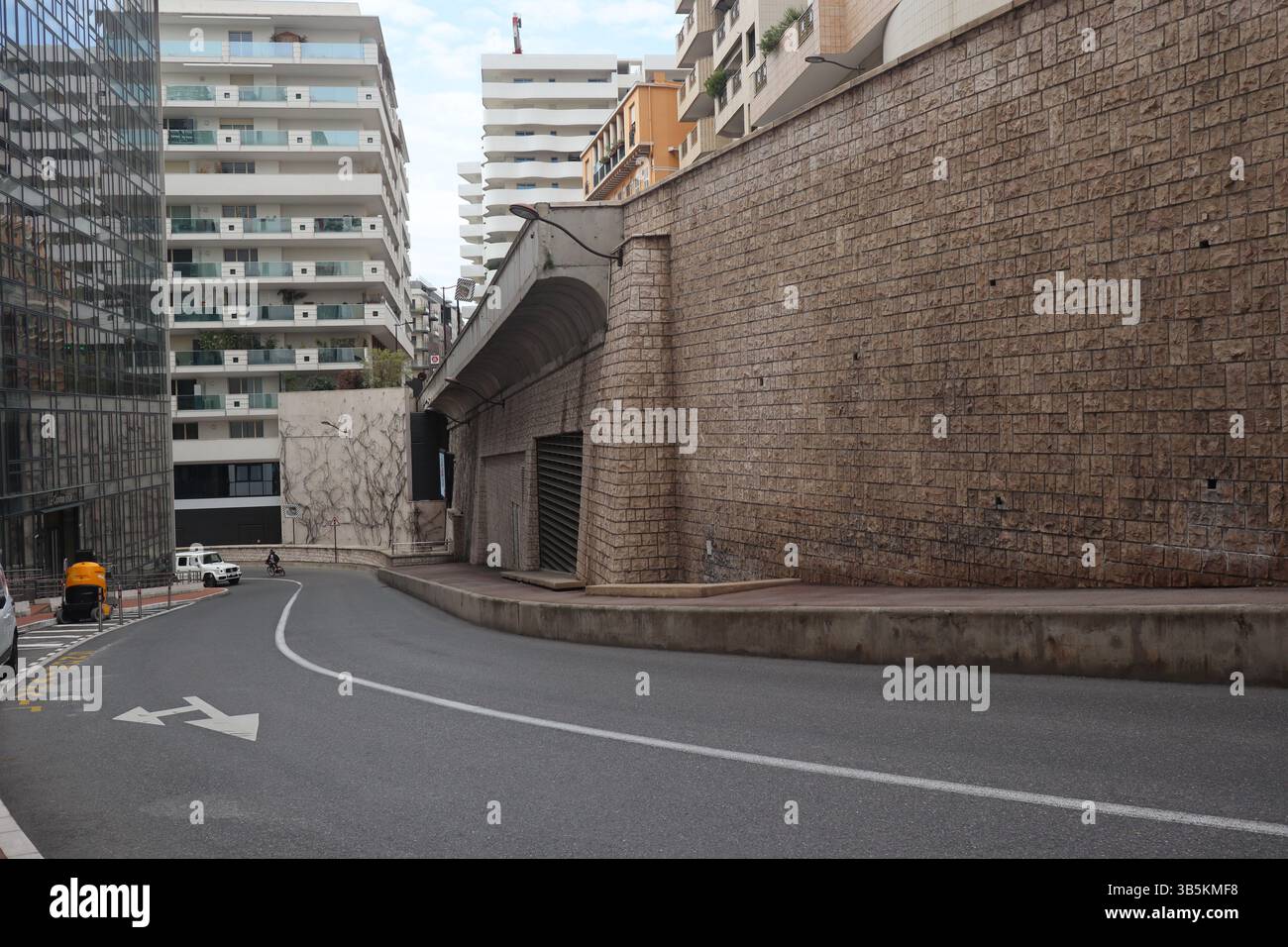 Formula 1 route grand prix Area from Monaco Stock Photo - Alamy