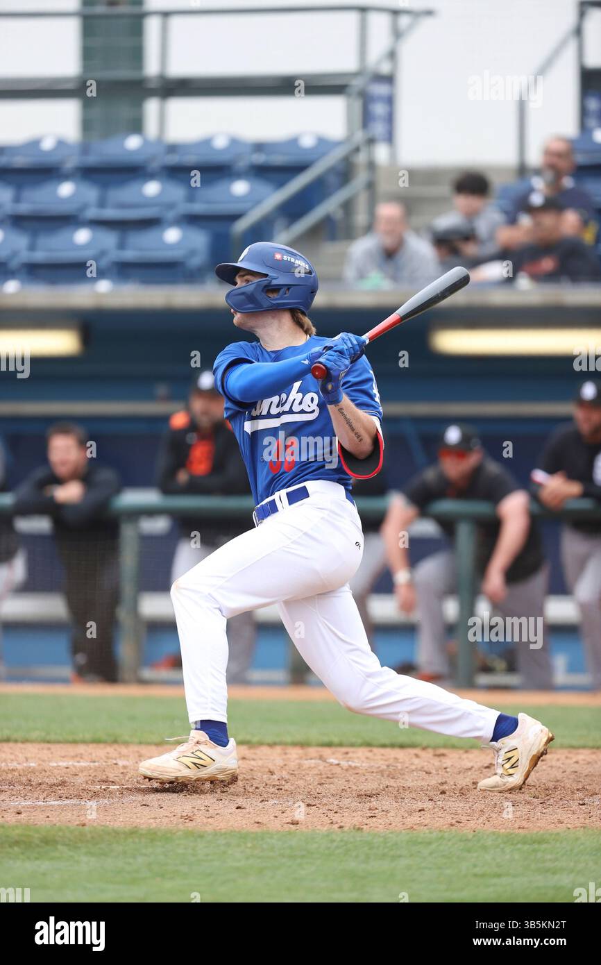 Mike Sirota (36) of the Rancho Cucamonga Quakes bats against the San ...