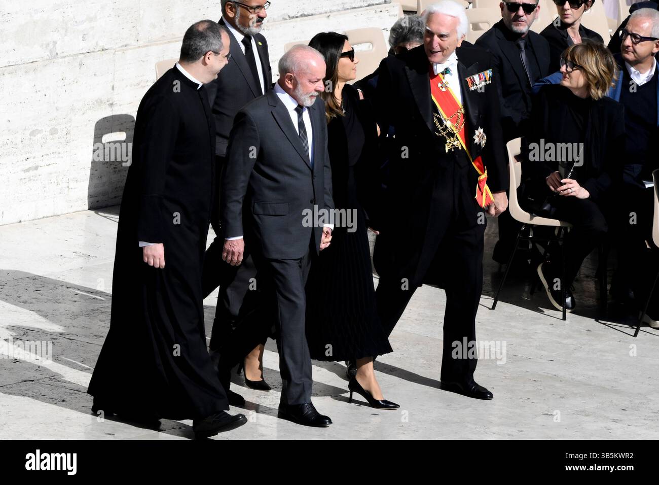 Former brazilian president Luiz Inacio Lula da Silva arrives for the ...