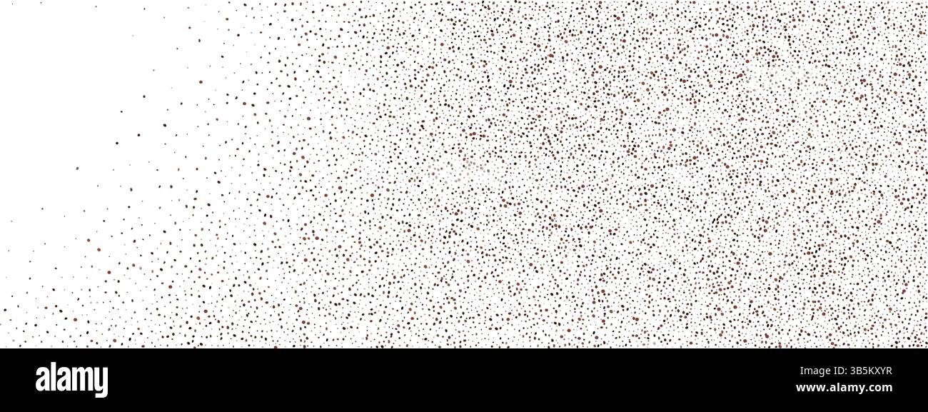 Minimal coffee particle texture. Brown coffee granules on white ...