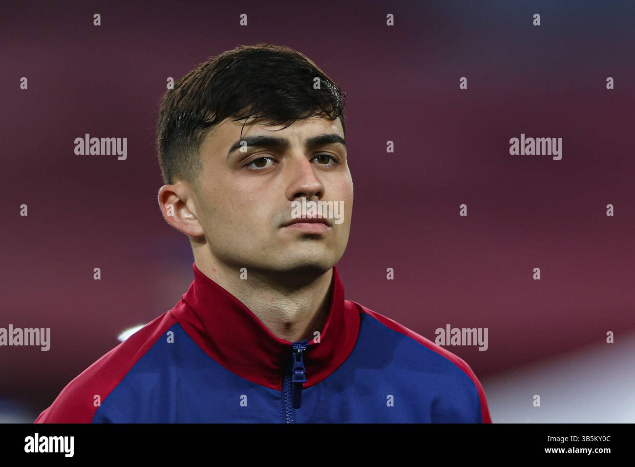 Pedro Gonzalez Lopez (Pedri) of FC Barcelona seen during the UEFA Champions League 2024/2025 ...