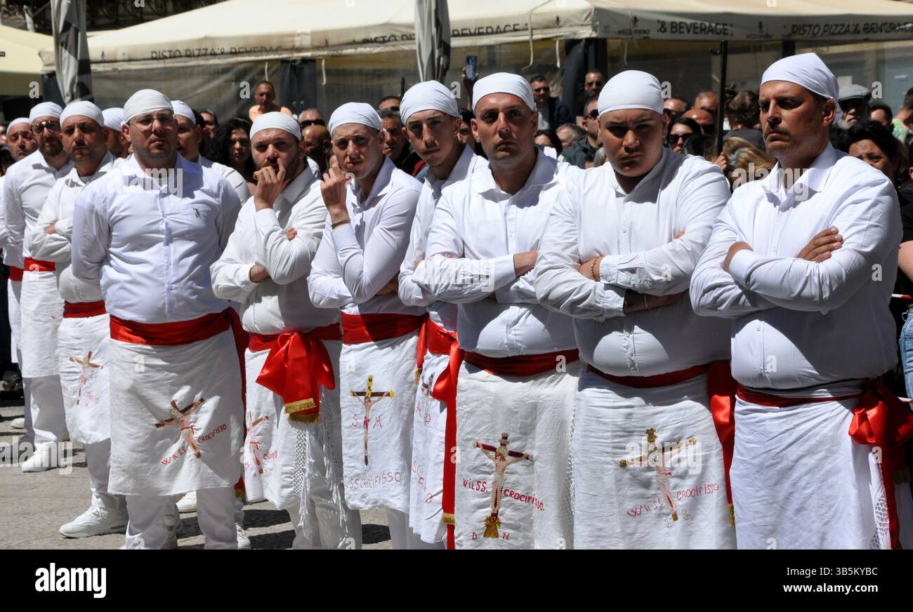 Monreale, . 02nd May, 2025. Palermo. Funeral in Monreale of the three ...