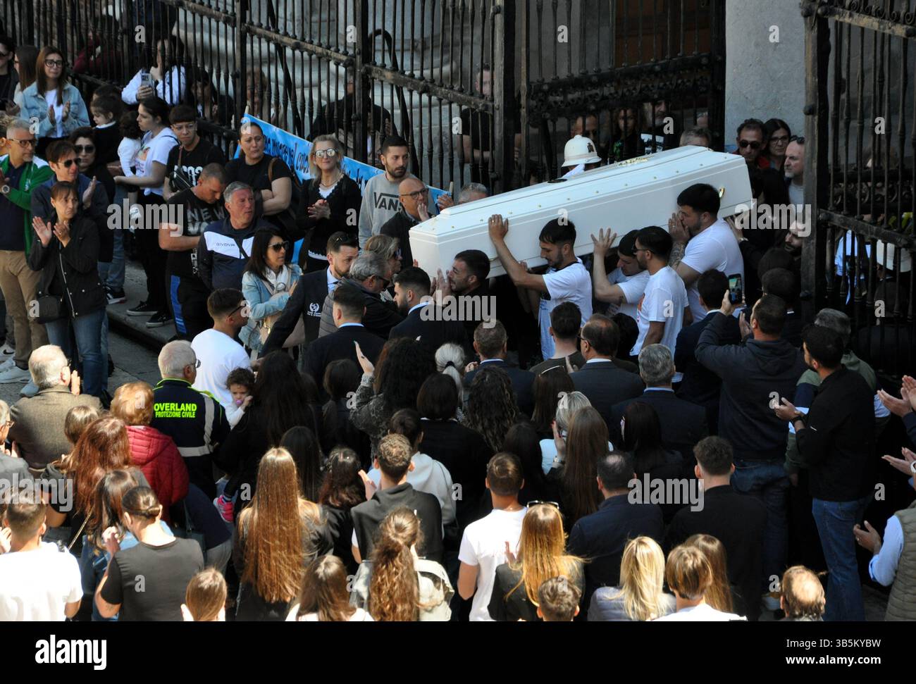 Monreale, . 02nd May, 2025. Palermo. Funeral in Monreale of the three ...