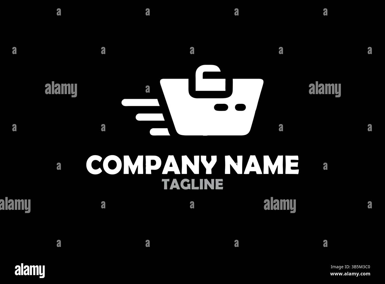 Sleek business logo Black and White Stock Photos & Images - Alamy