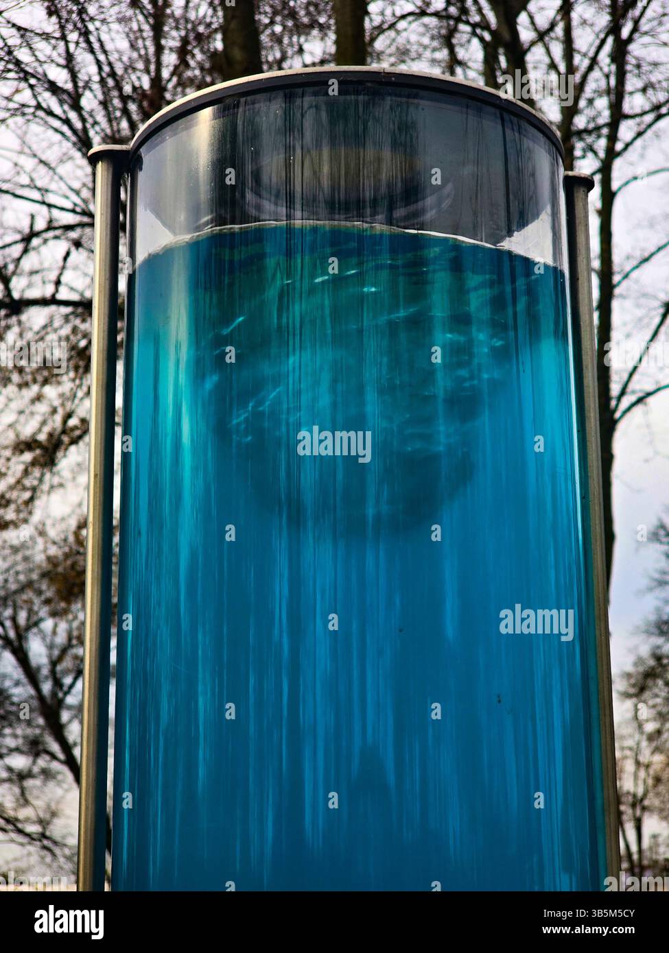 Interactive Science Park Exhibit with Newton's Cradle, Plasma Balls and ...