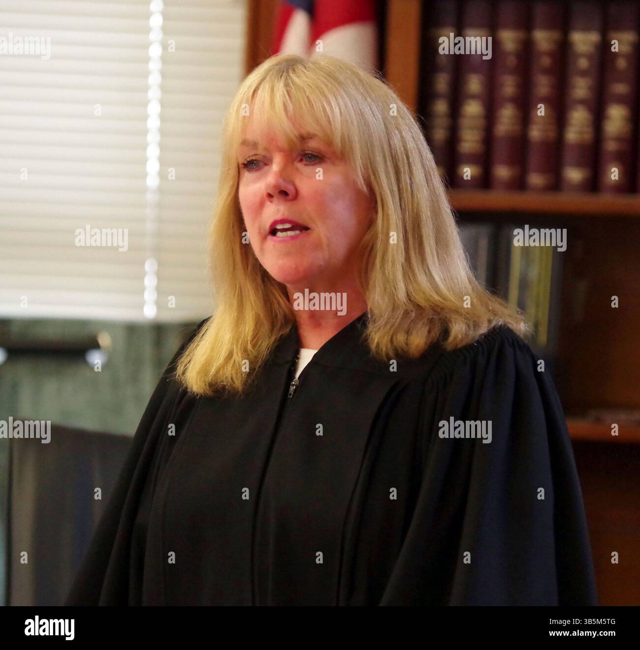 Judge Beverly Cannone, presiding in Norfolk Superior Court for the ...