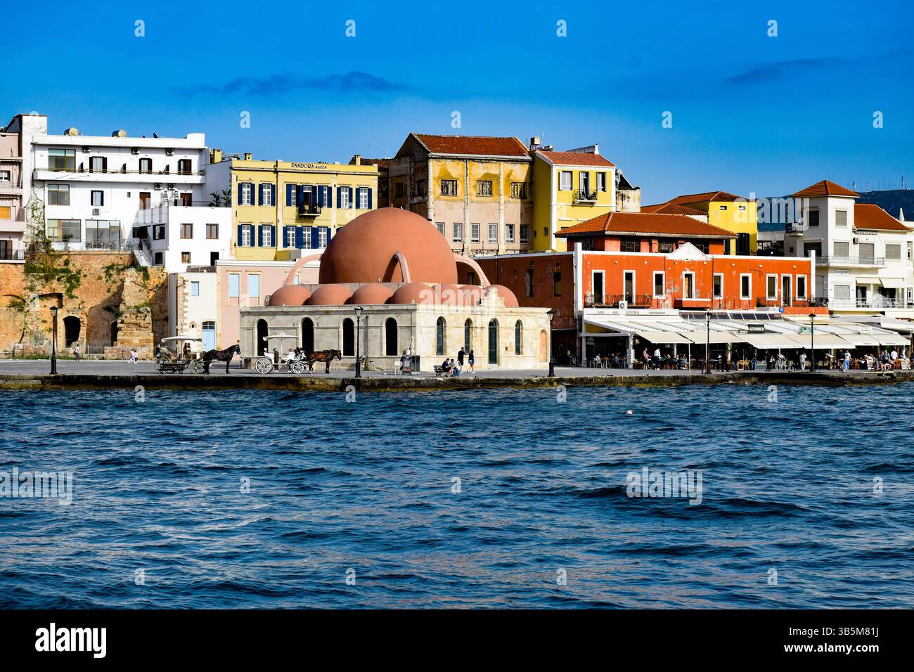 Chania, Crete Greek Island Holidays Stock Photo - Alamy