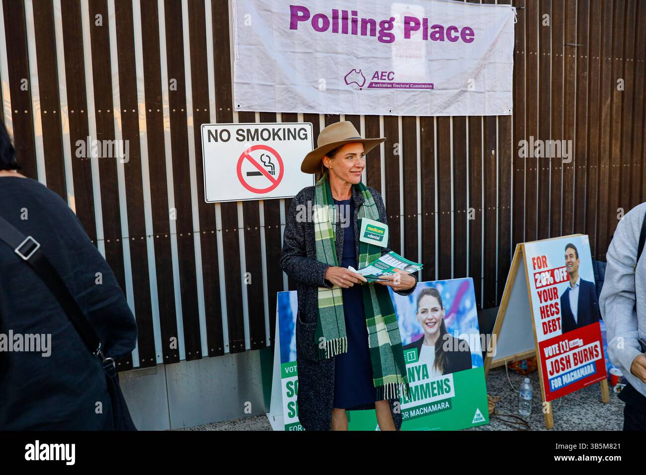 Sonya Semmens, the Australian Greens candidate for Macnamara seen ...
