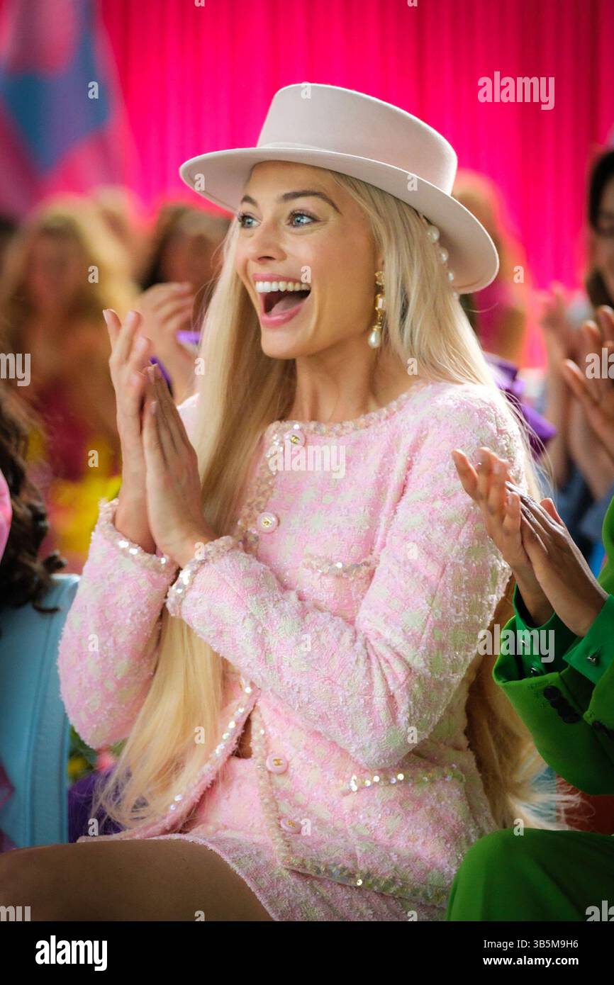 Barbie (2023)Margot Robbie as Barbie *Filmstill - Editorial Use Only ...