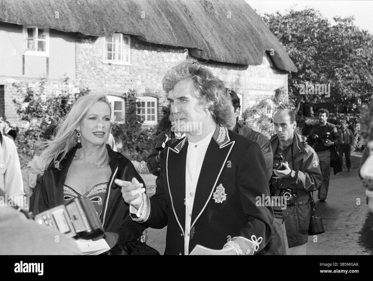 Stars arrived for the church blessing of Sting and Trudie Styler at St Andrews Church, Great ...