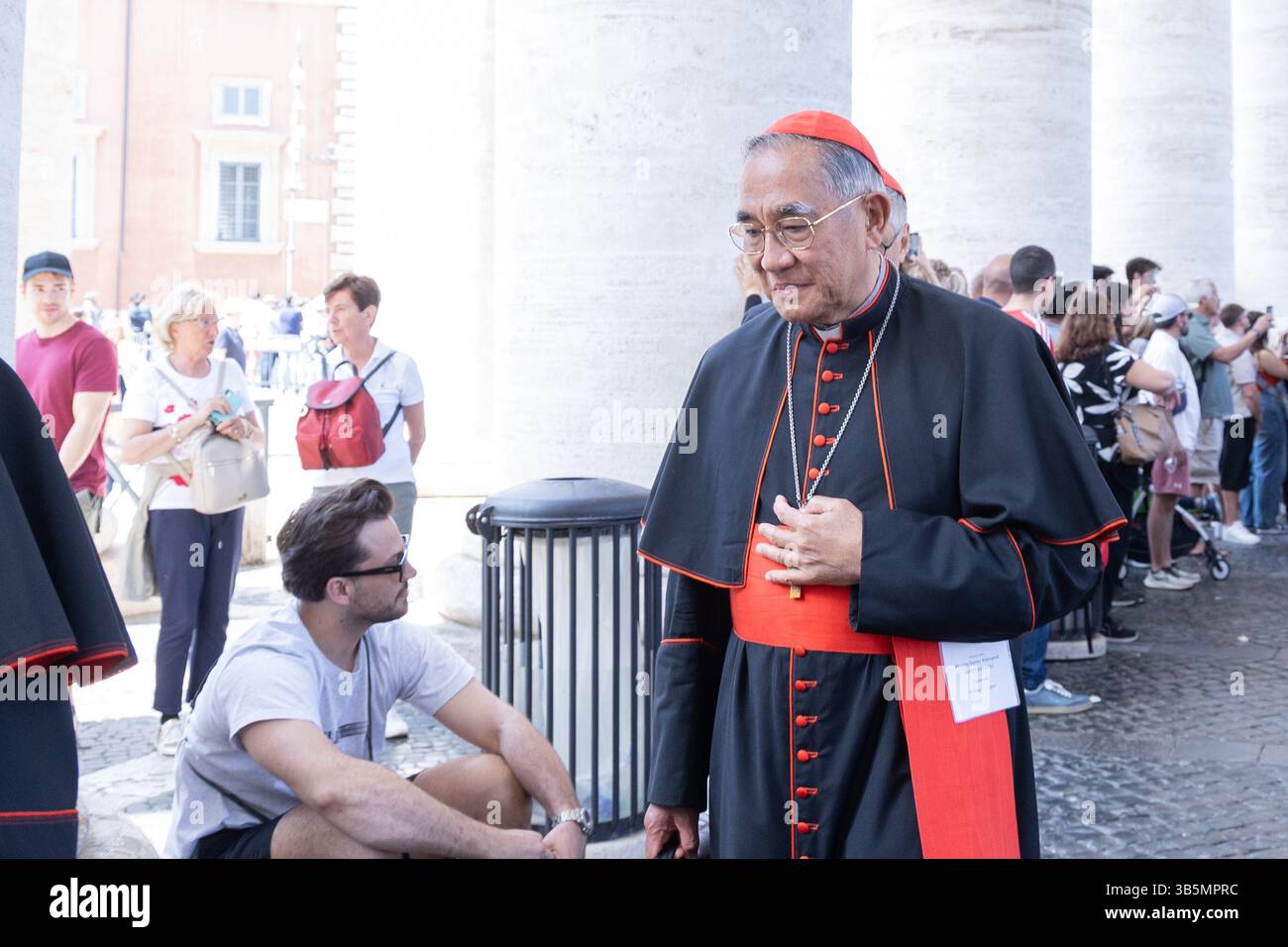 Rome, Italy. 02nd May, 2025. Cardinal Francis Xavier Kriengsak ...