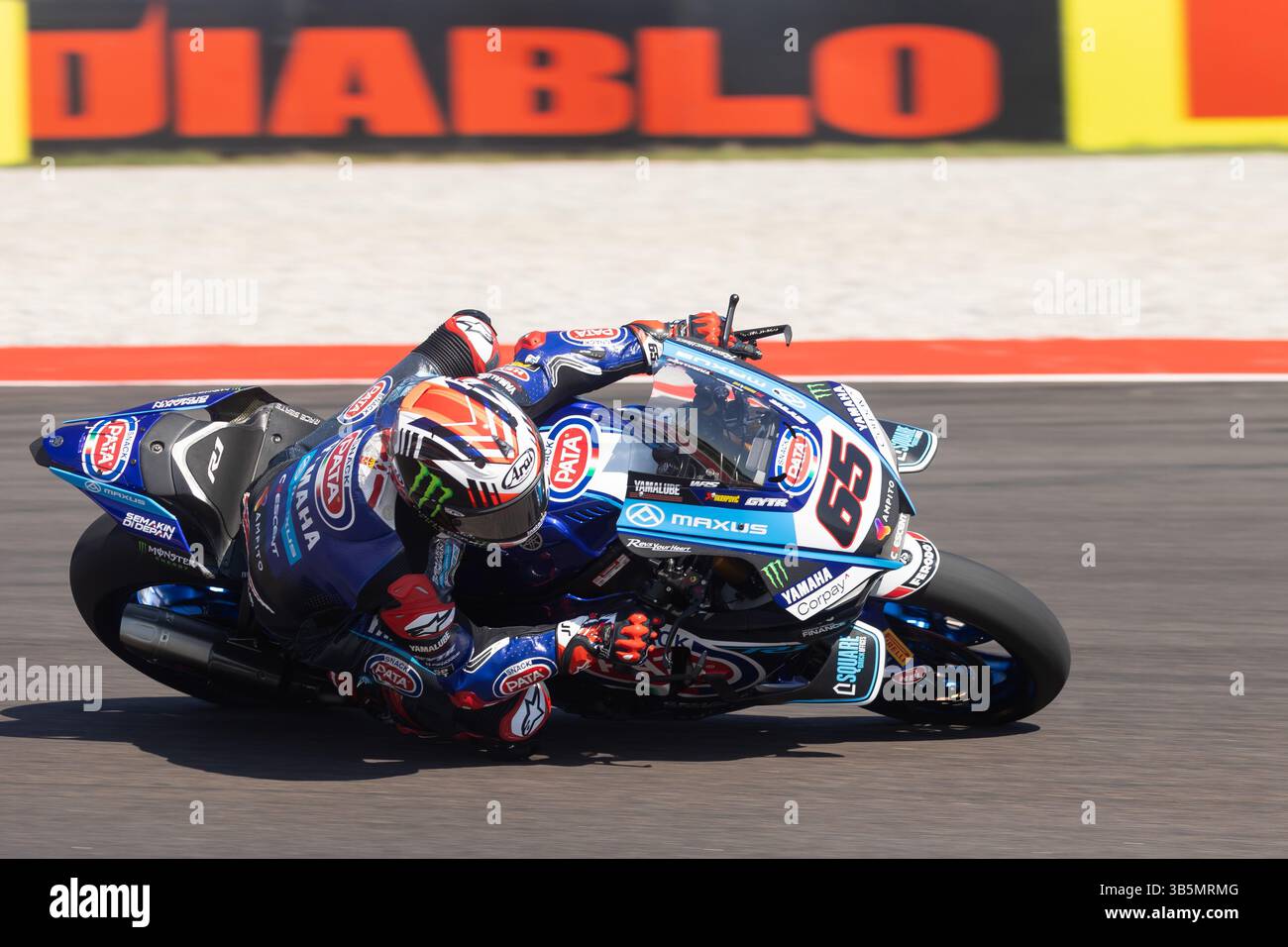 Jonathan Rea (GBR) Yamaha YZF R1, Pata Yamaha during FIM Superbike ...