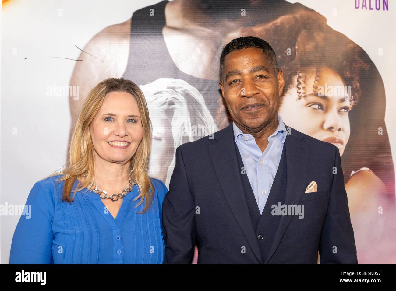 Los Angeles, USA. 01st May, 2025. Actor Merrick McCartha with wife ...