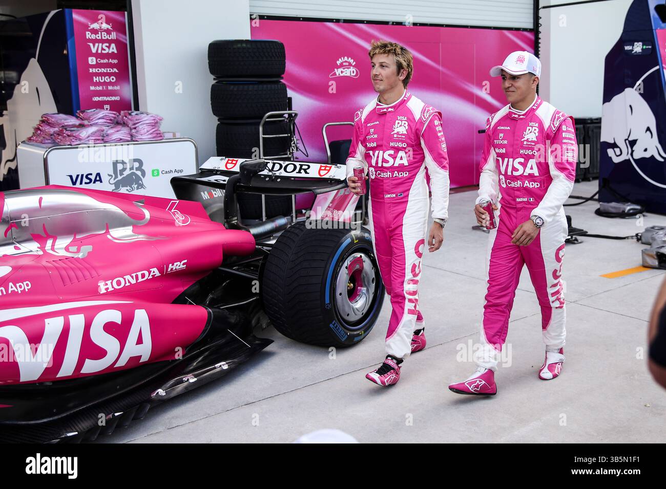 Miami Gardens, Etats Unis. 01st May, 2025. HADJAR Isack (fra), Visa ...