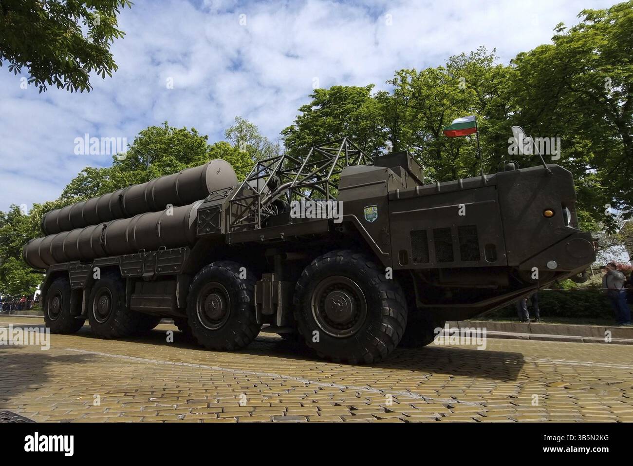 Sofia, Bulgaria - 6 May, 2023: S-300 long-range surface-to-air missile ...