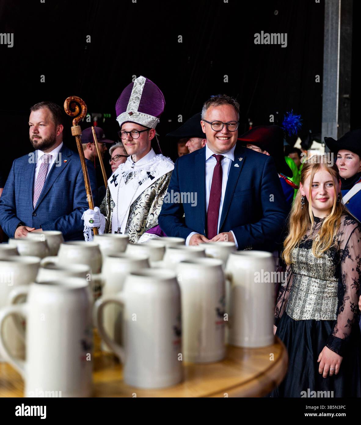 02.05.2025, GER, Kultur / Volksfest, Thueringentag in der Residenzstadt ...