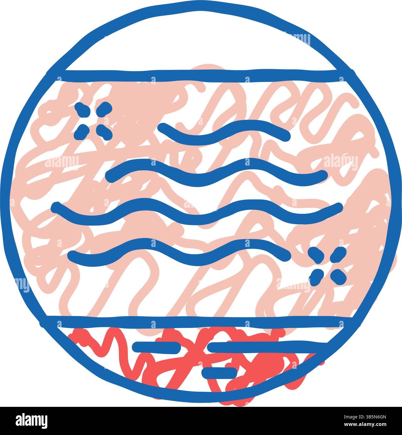 dry skin icon doodle illustration Stock Vector Image & Art - Alamy