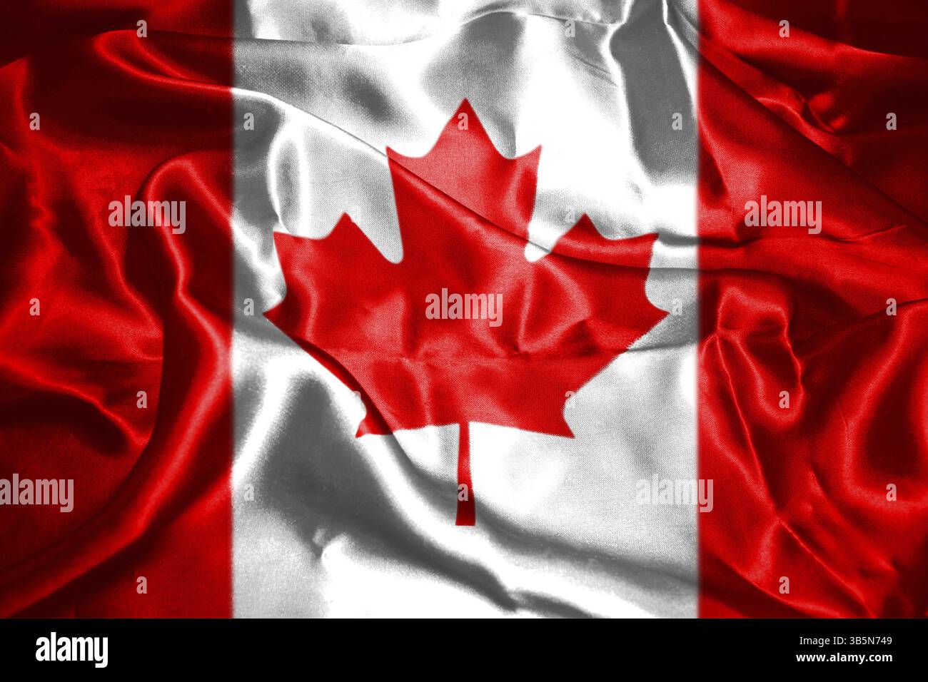 3d rendering canadian flag hi-res stock photography and images - Alamy