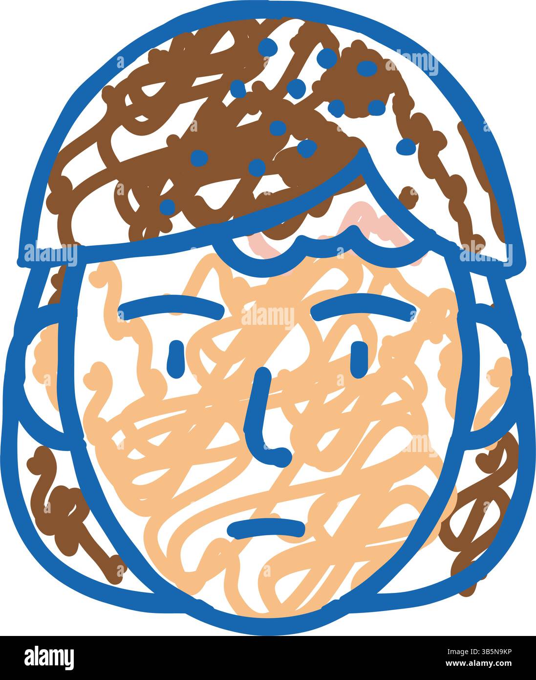 seborrheic dermatitis icon doodle illustration Stock Vector Image & Art ...