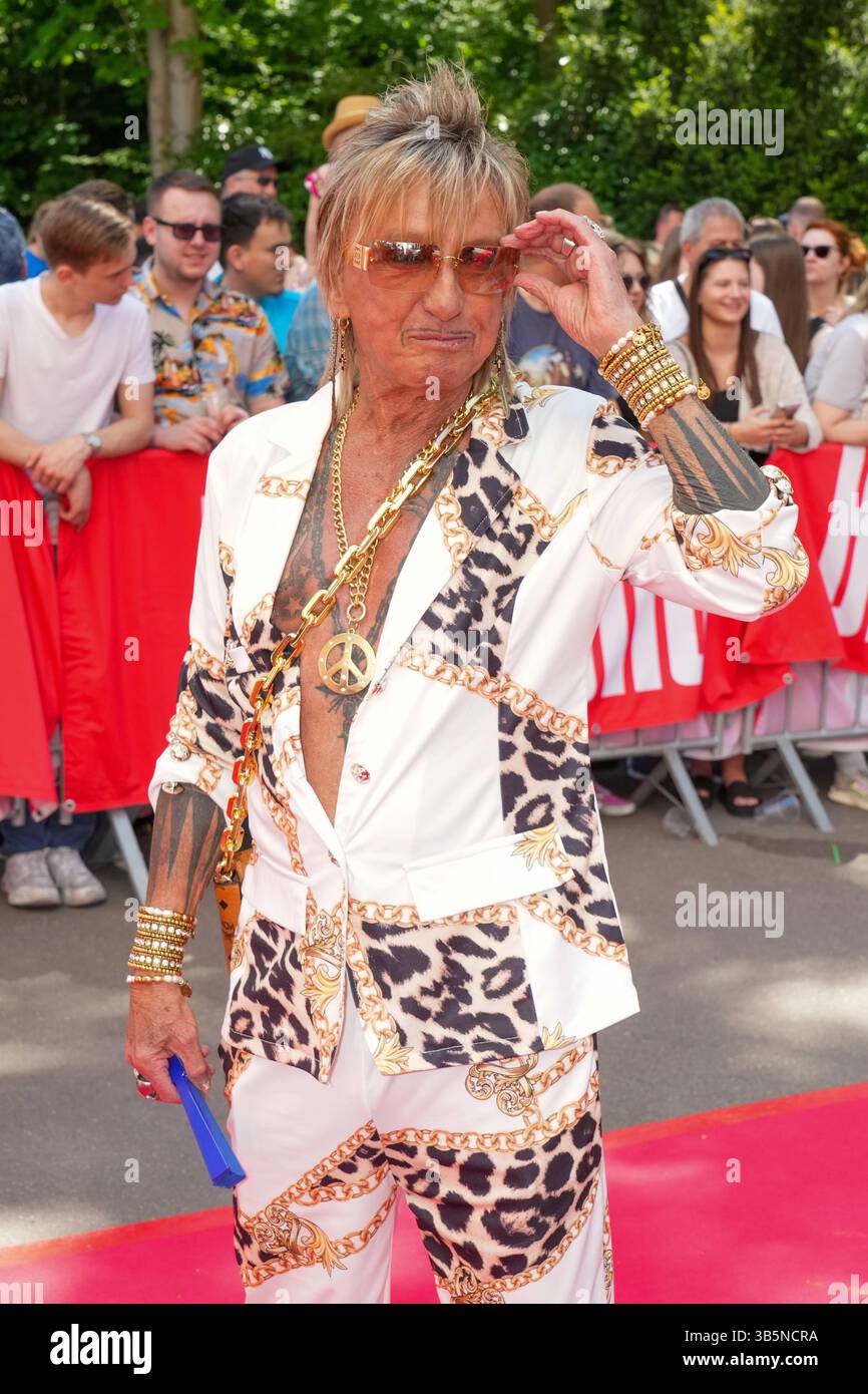 BILD Renntag 2025. Bert Wollersheim beim BILD Renntag auf der ...