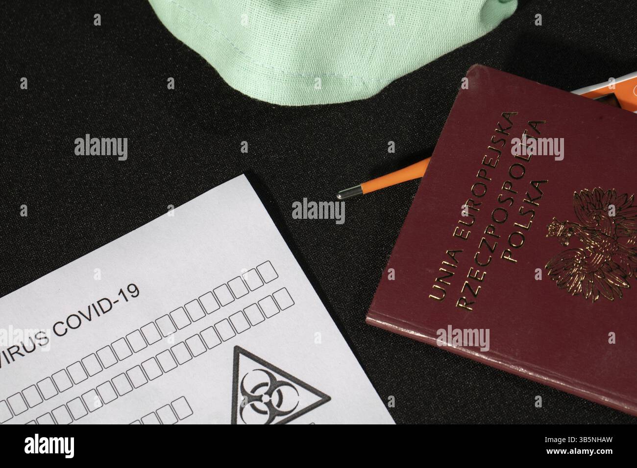 Obligatory control at all border crossing points, including temperature ...