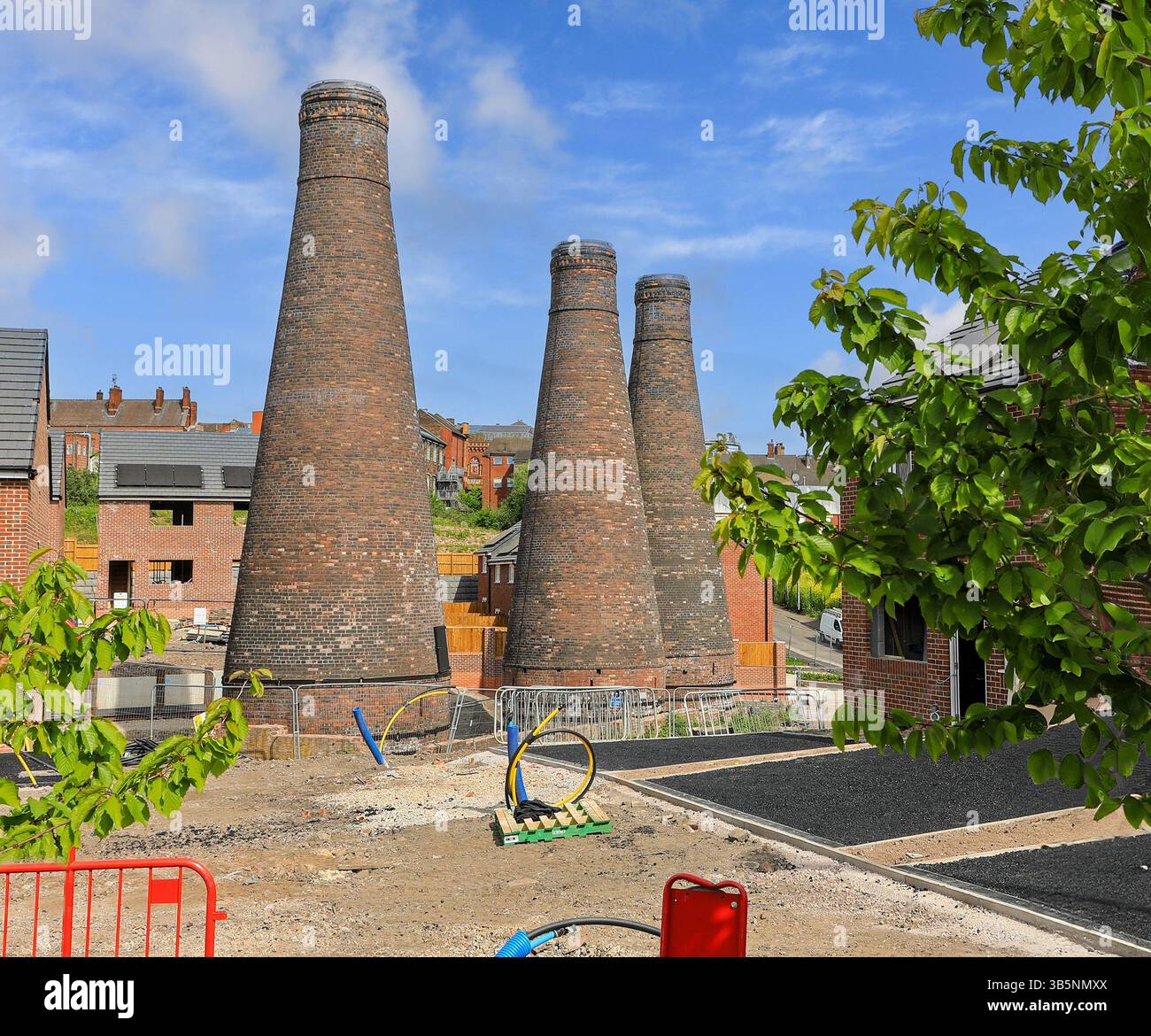 The former Acme Marls Pottery Bottle Kilns or bottle ovens known as ...