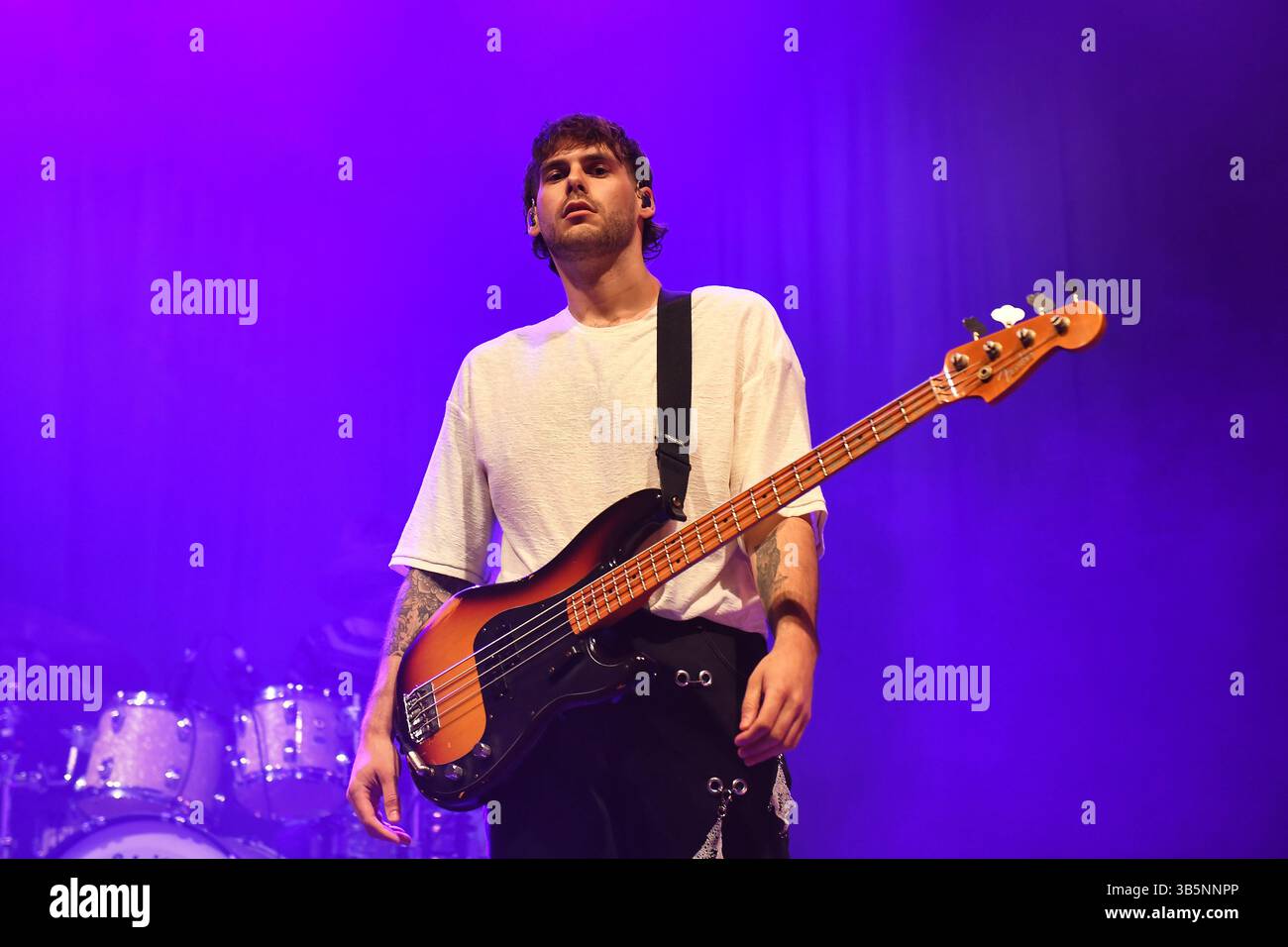 LONDON, ENGLAND - APRIL 11: Nace Jordan of ‘Joker Out’ performing at ...