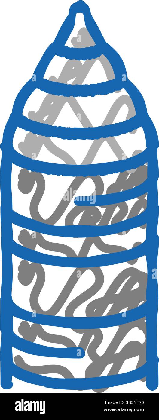 silicon material for semiconductor manufacturing icon doodle ...