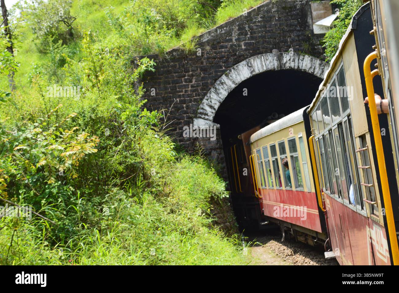 A scenic journey through the lush hills as the heritage toy train ...