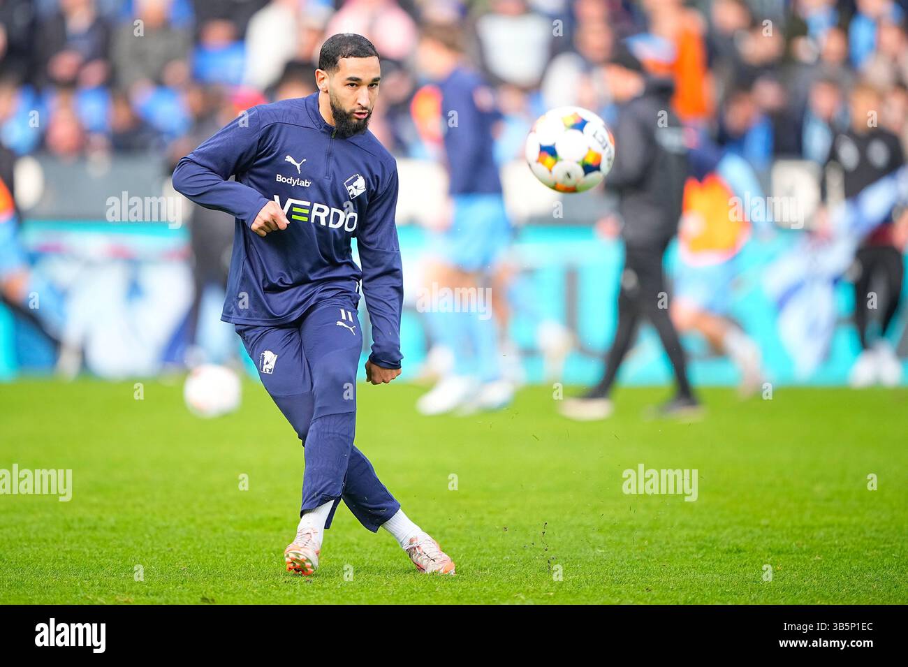 Randers, Denmark. 02nd May, 2025. Superligakampen mellem Randers FC og ...