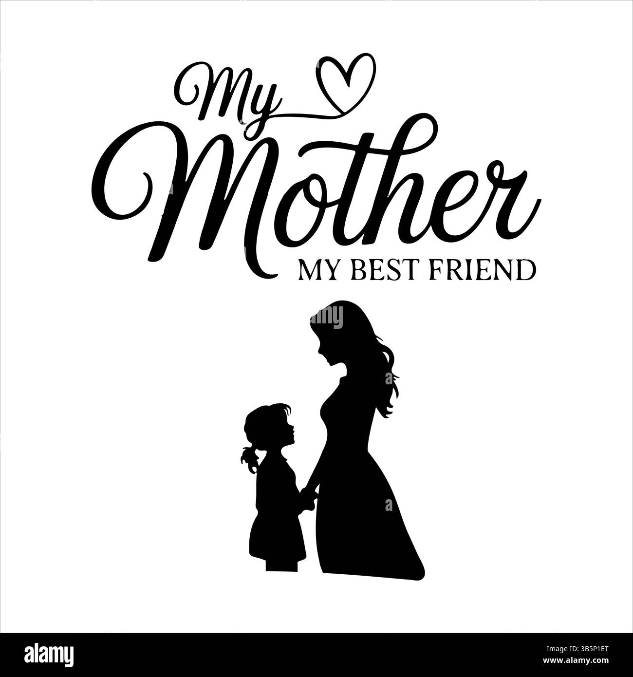 Super happy calligraphy design Black and White Stock Photos & Images ...