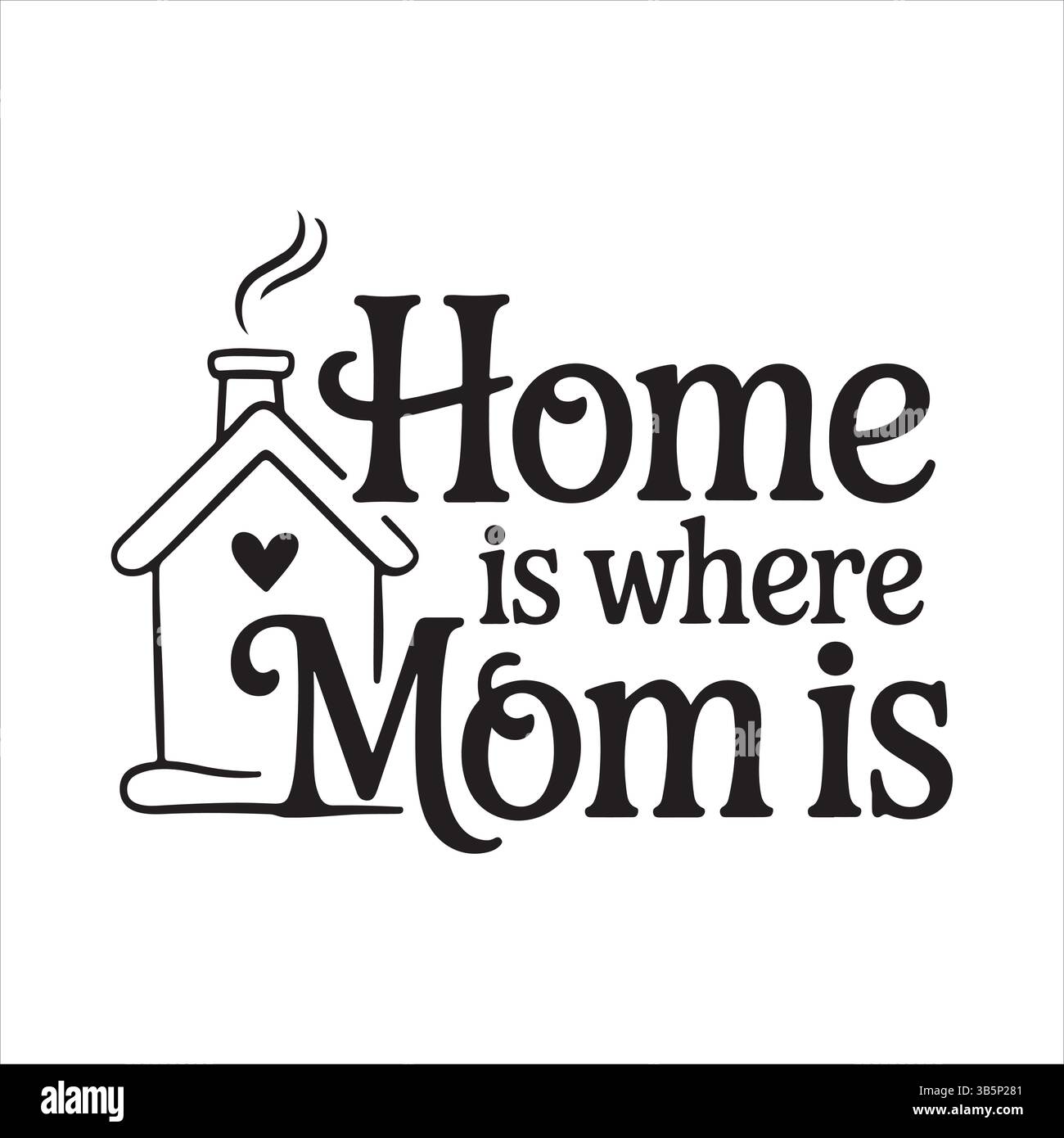 Mom shirt design retro Stock Vector Images - Alamy