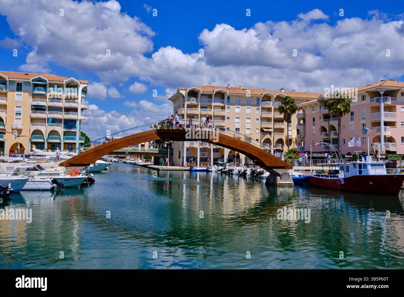 France, Var, Fréjus, Port Fréjus Stock Photo - Alamy