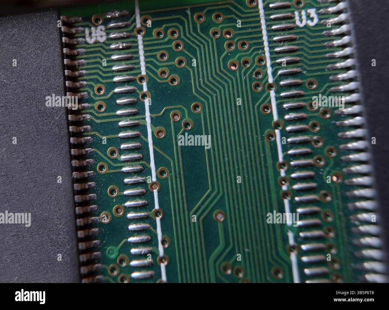 Electronic circuit pattern. Microelectronic and semiconductor ...