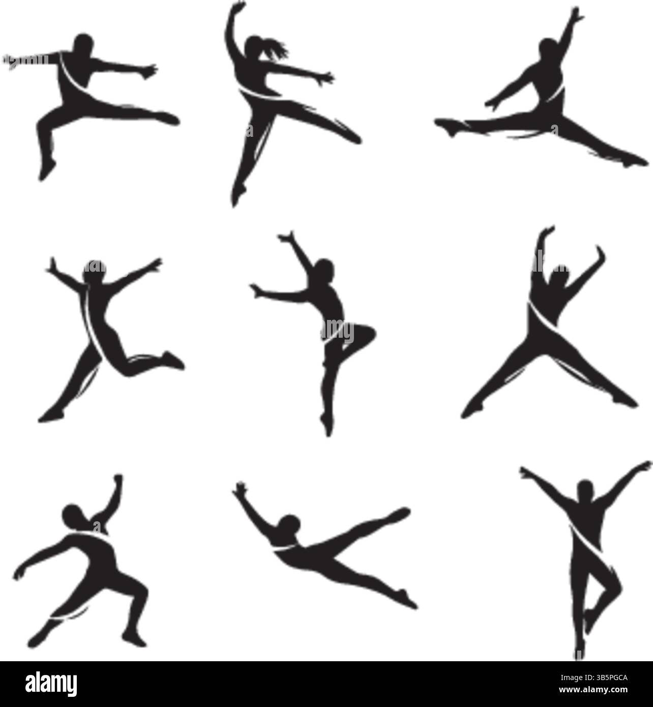 Dance ribbon aerial Stock Vector Images - Alamy