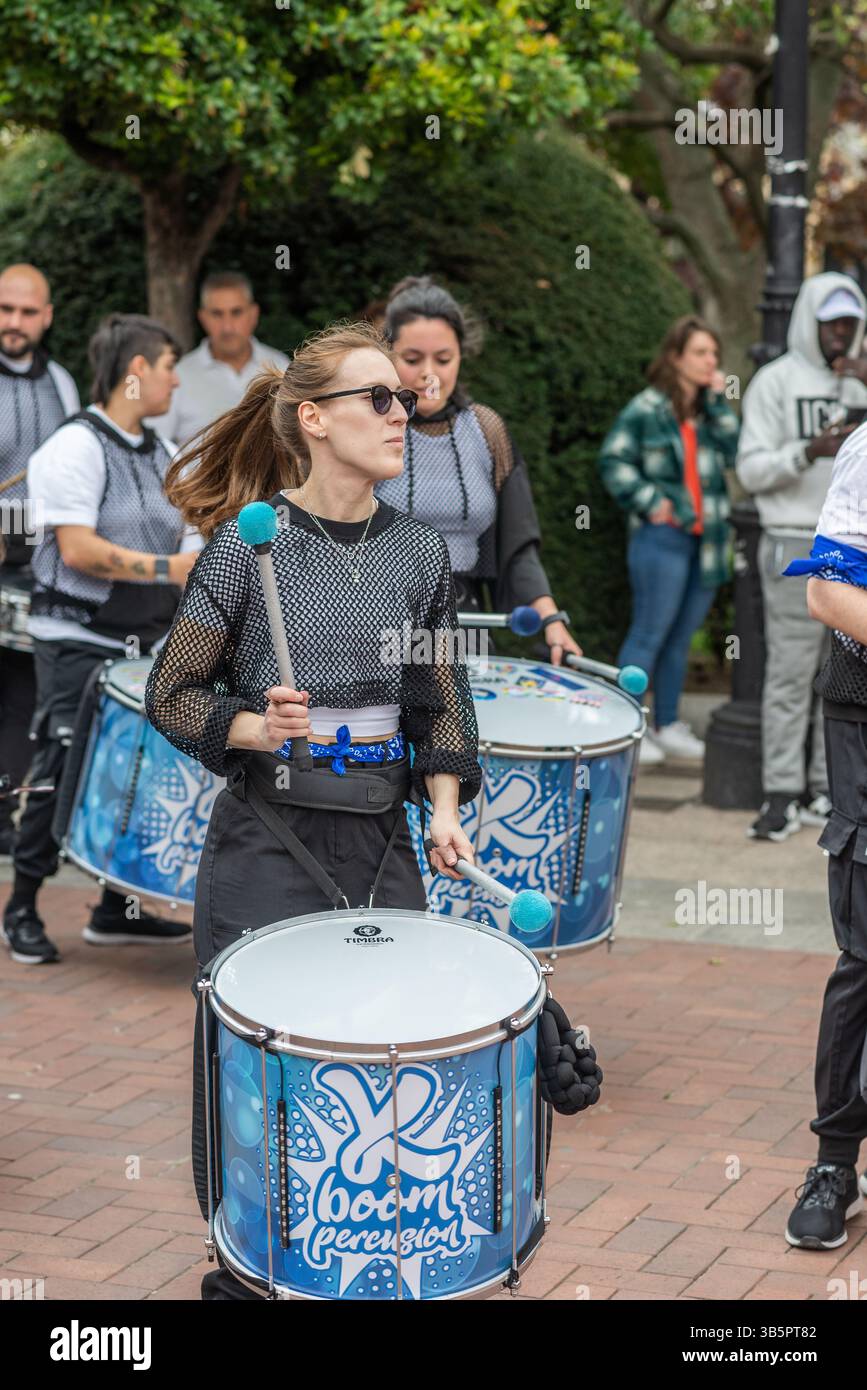 Logroño, La Rioja, Spain May 1st, 2025. Thousands of people took to the ...