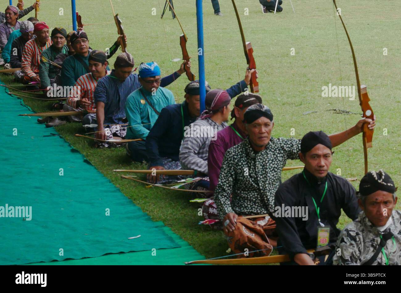 June 16, 2022, Jogja, YOGYAKARTA, Indonesia: Hundreds of archery fans ...