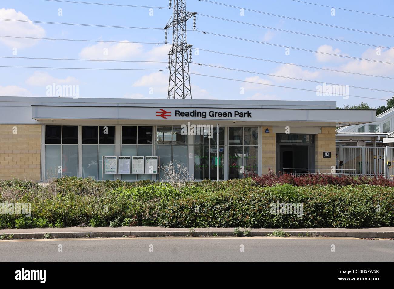 Reading Green Park Station Stock Photo - Alamy