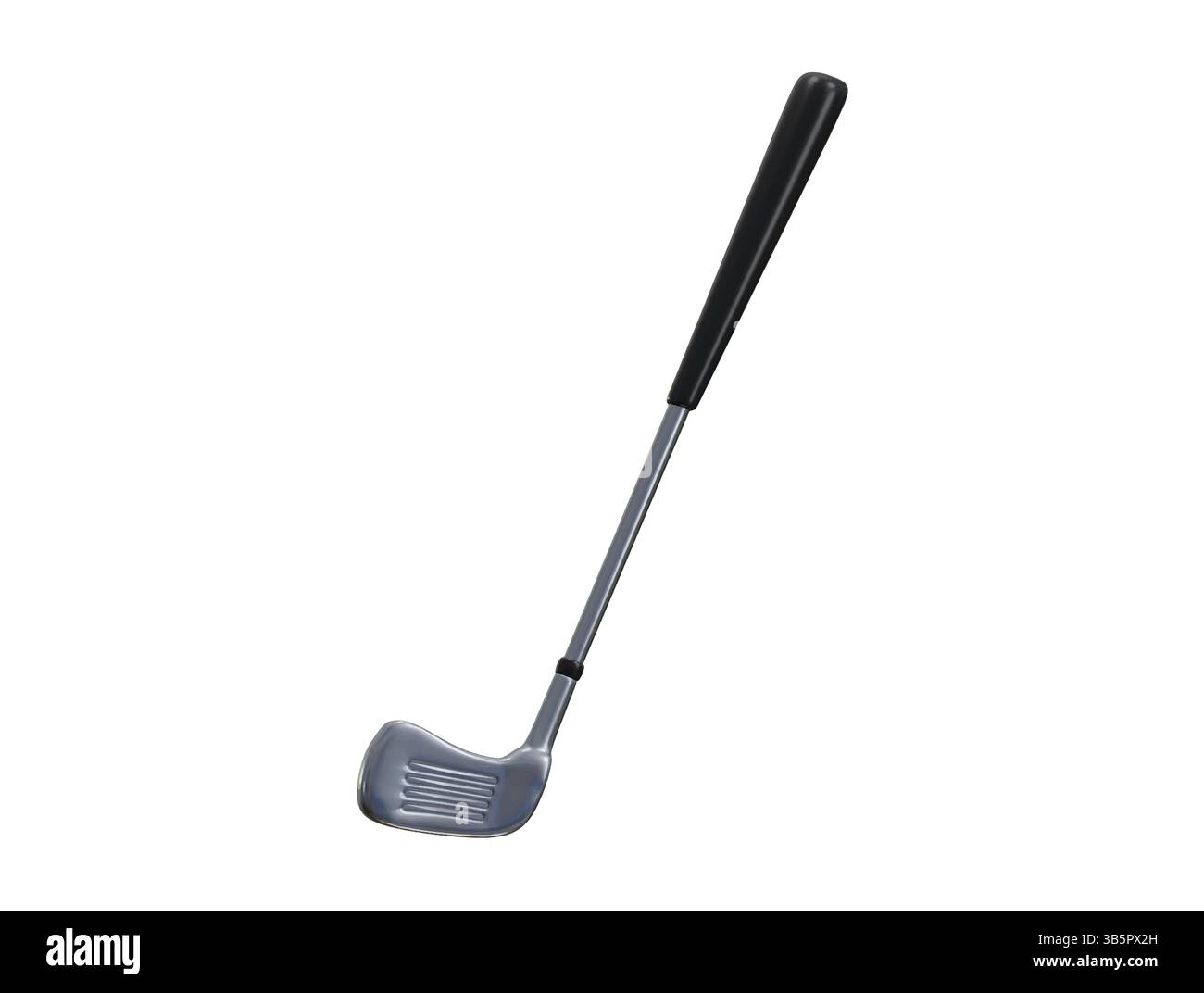 Golf stick icon 3d render concept of golf tournament game illustration ...