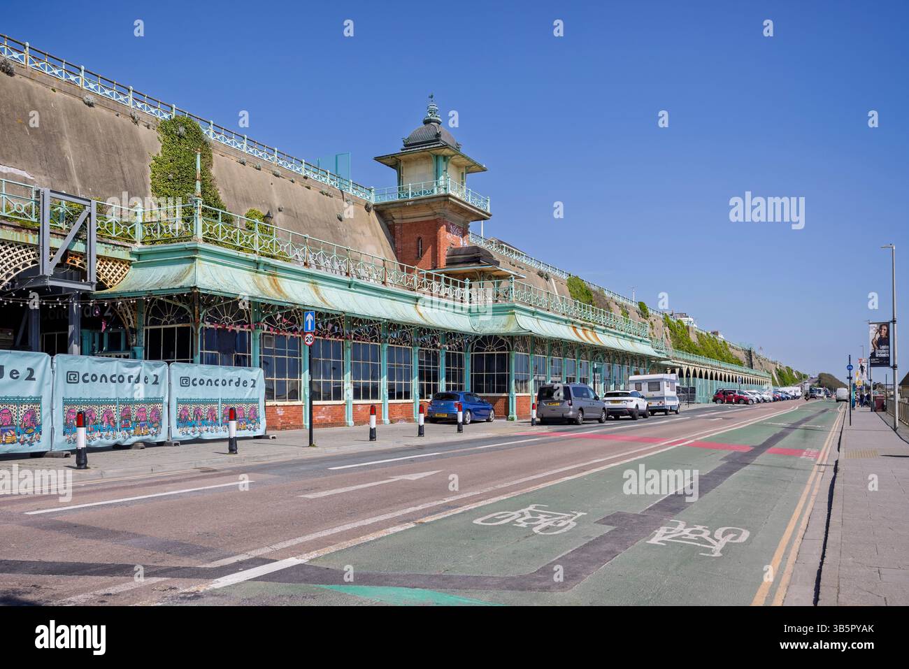 Victorian Madiera Terrace and Madiera Lift awaiting restoration on the ...