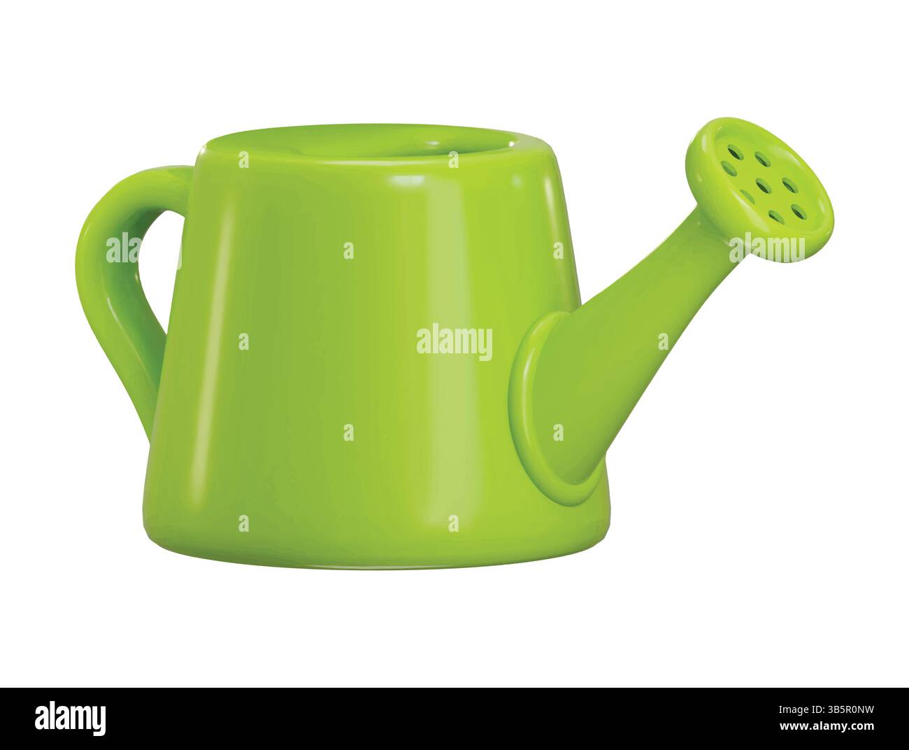 Watering can icon 3d rendering vector illustration Stock Vector Image ...