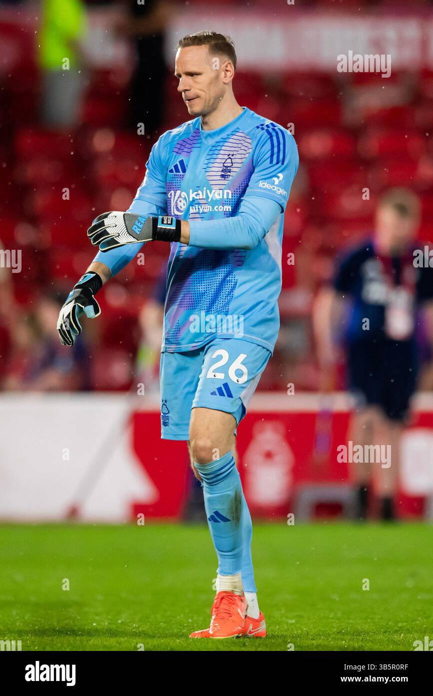 The City Ground, Nottingham, UK. 1st May, 2025. Premier League Football ...