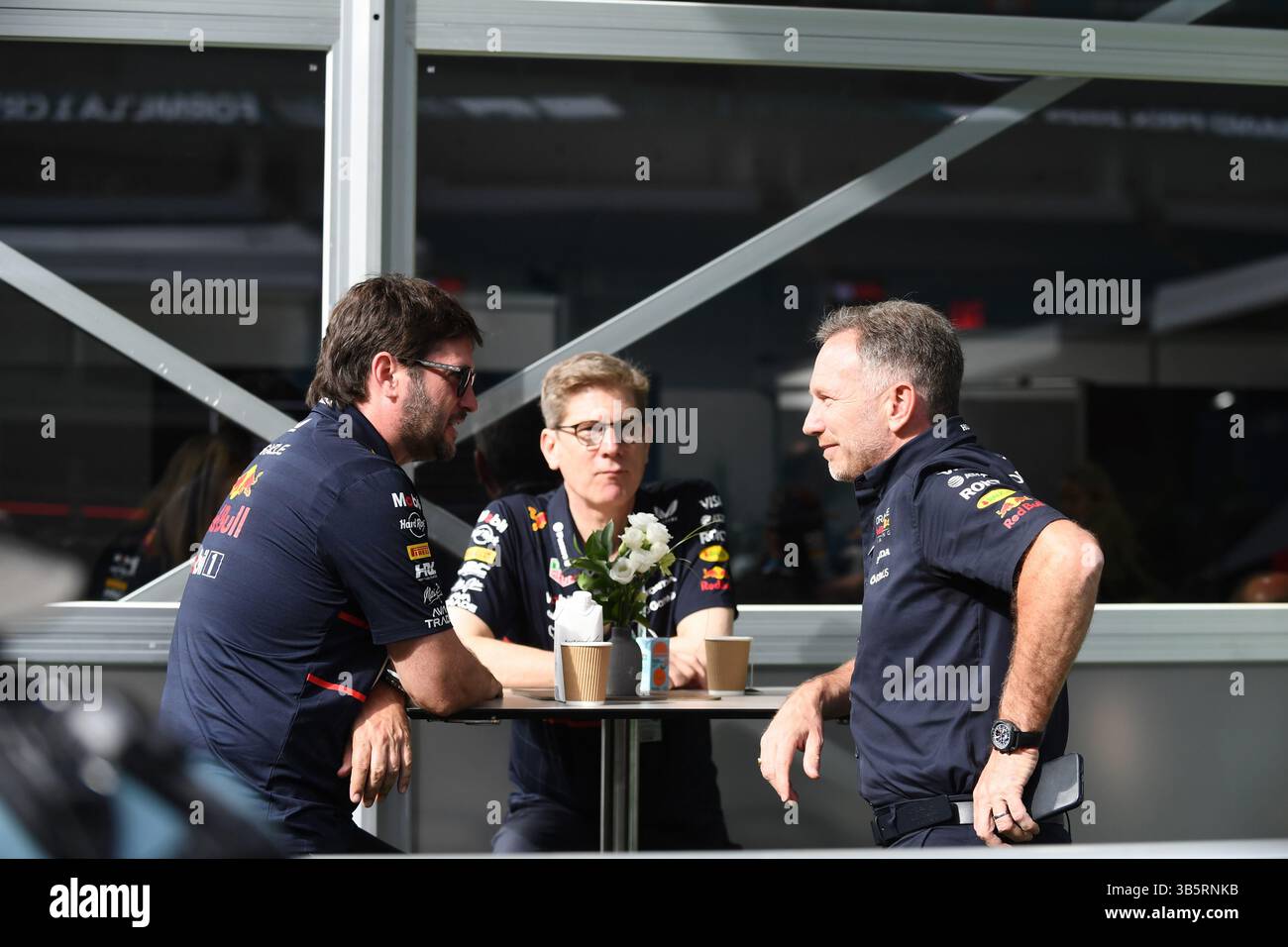 Miami, USA. 02nd May, 2025. Christian Horner, team principal of Oracle ...