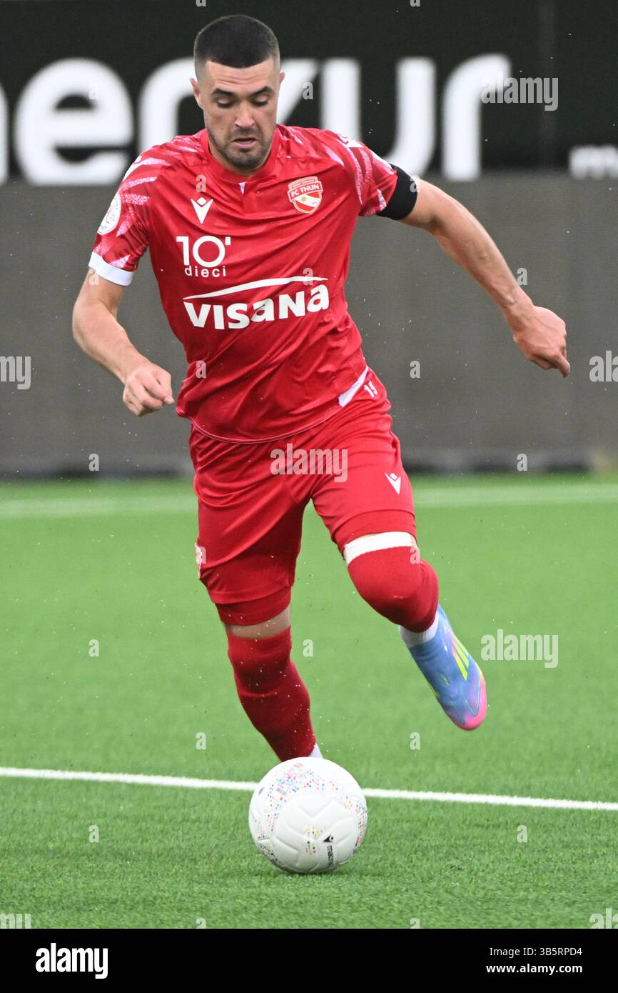 Thun, Switzerland. 02nd May, 2025. May 2nd, 2025, Bern, Stockhorn Arena ...