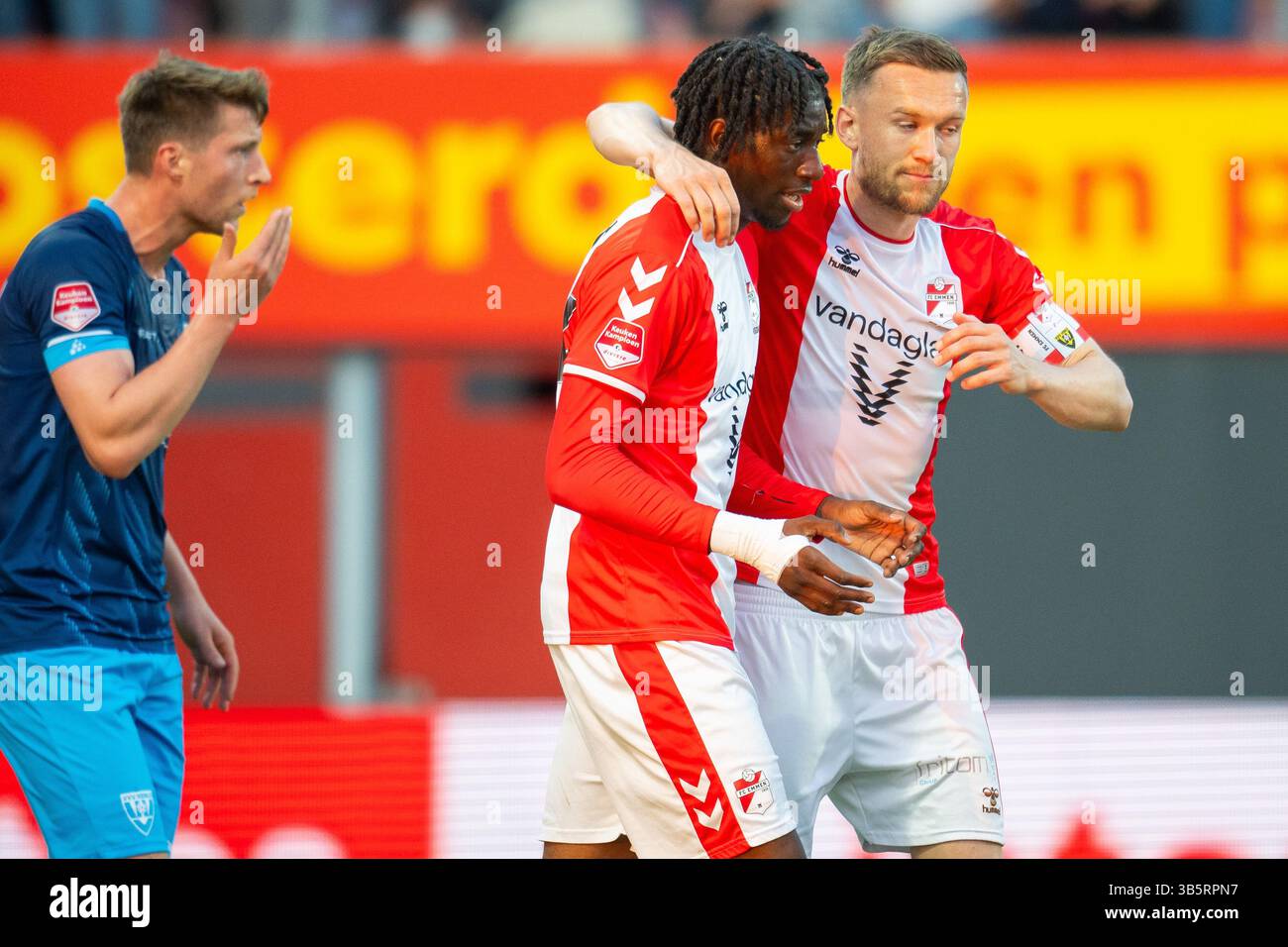 Emmen, Netherlands. 02nd May, 2025. EMMEN, Stadium Oude Meerdijk, 02-05-2025, season 2024/2025 ...