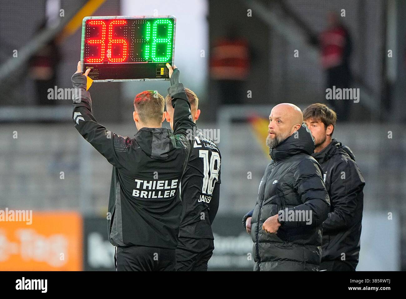 Randers, Denmark. 02nd May, 2025. Superligakampen mellem Randers FC og ...