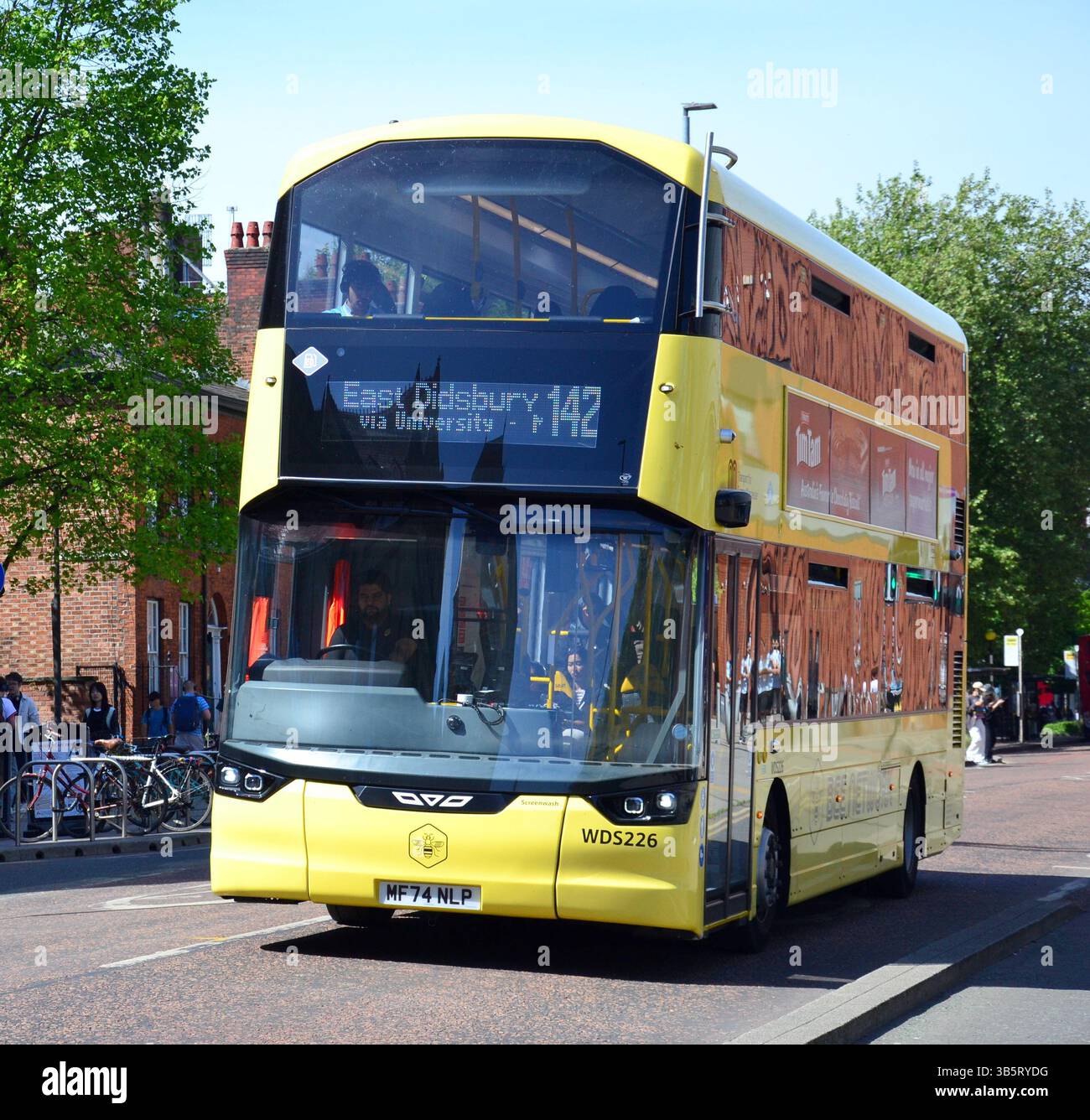 Manchester, UK, 2nd May, 2025. Over 450,000 passengers used contactless ...